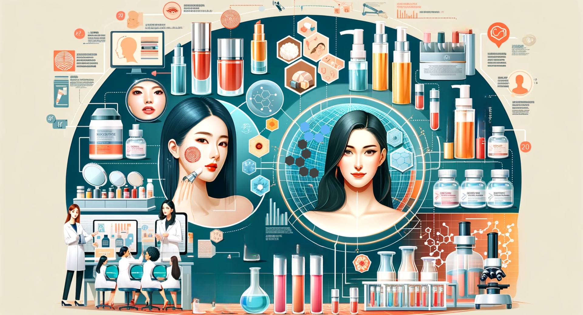 ไขความลับผิวขาวกระจ่างใสผลิตภัณฑ์เครื่องสำอาง ด้วยการทดสอบทางวิทยาศาสตร์ - VISBIO